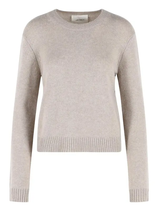LISA YANG Beige Cashmere Sweater - Cream