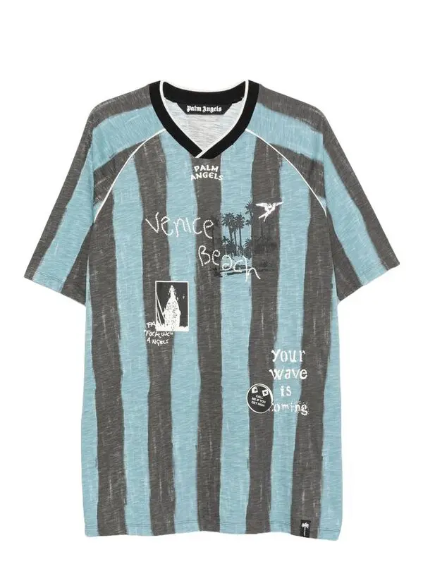 Palm Angels T-shirts & Vests T-shirts - Blue