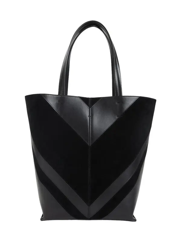 Phoebe Philo Leather And Suede Tote - Multicolor