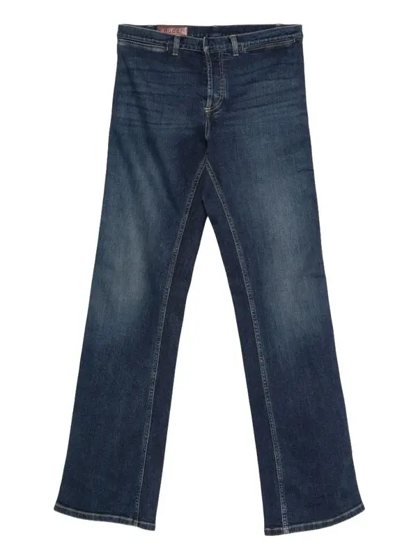 Gucci Denim Cotton Jeans - Multicolor