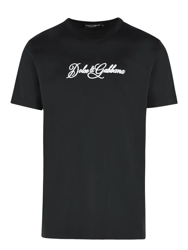Dolce & Gabbana Cotton T-shirt - Black