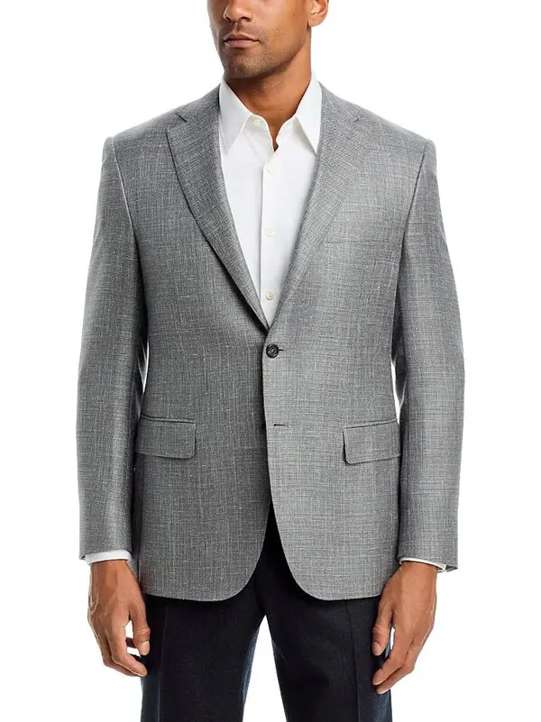 Canali Regular Fit Sport Coat - Grey