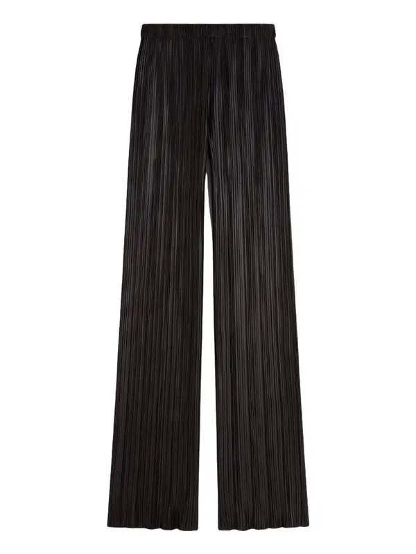Phoebe Philo Pleated Wide Leg Trousers - Multicolor