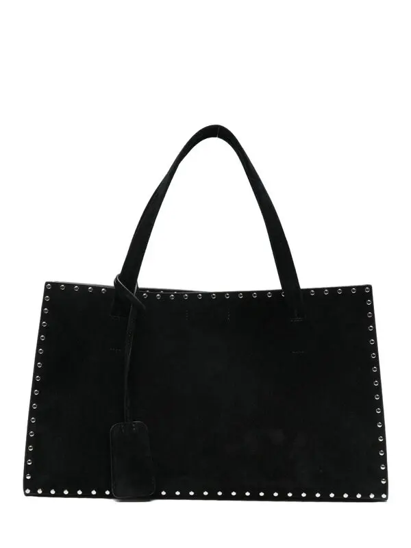 Phoebe Philo Small Studded Suede Tote - Multicolor