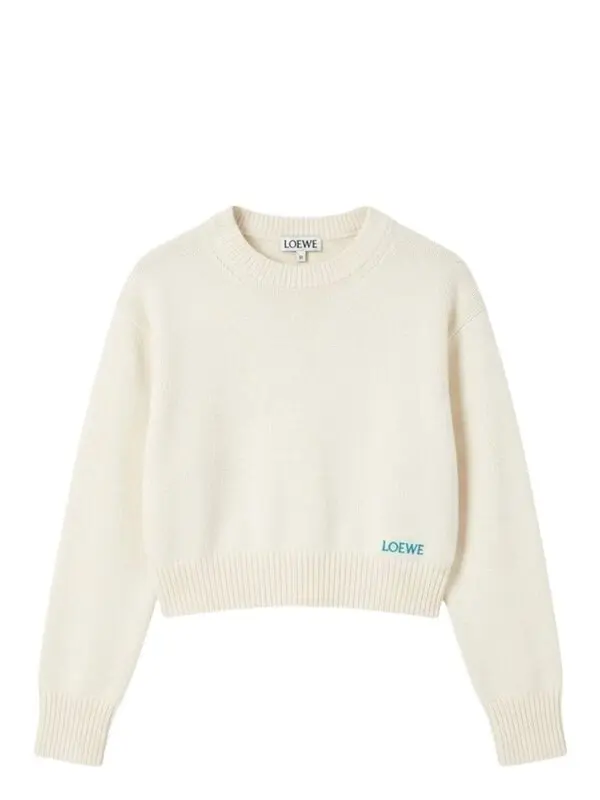 Loewe Logo Wool Pullover - Multicolor