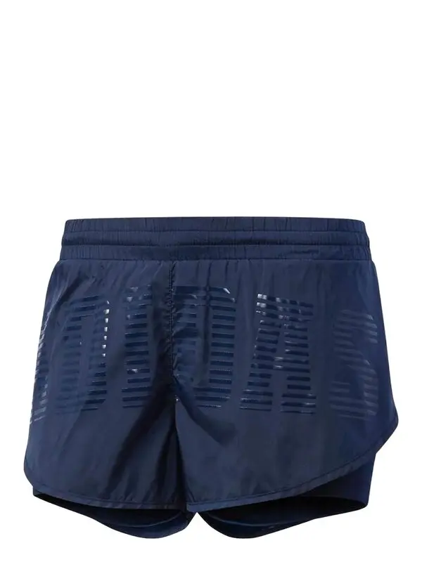 Adidas Straight-leg Sports Woven Shorts - Blue