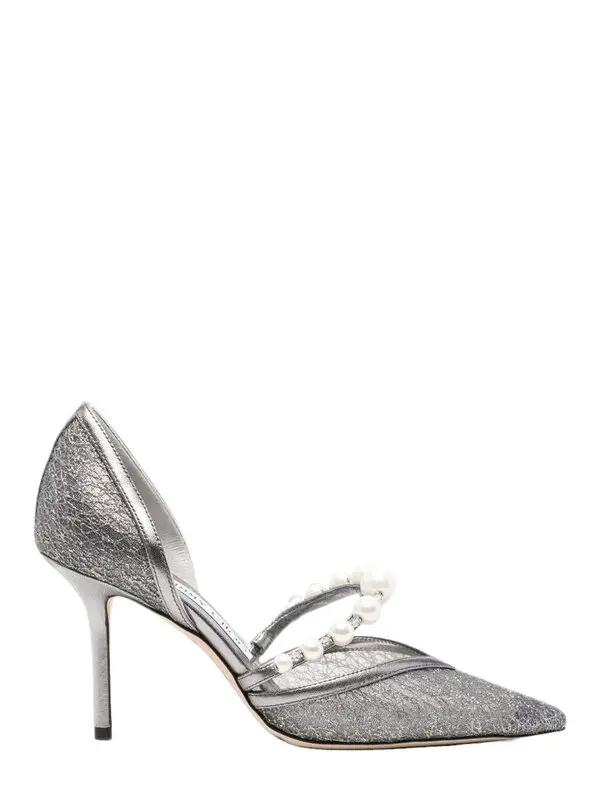 JIMMY CHOO Aurelie Glittered Pumps - Multicolor
