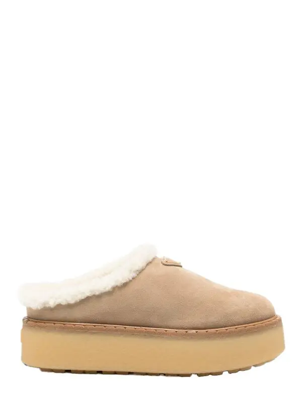 Prada Suede Leather Slippers - Multicolor