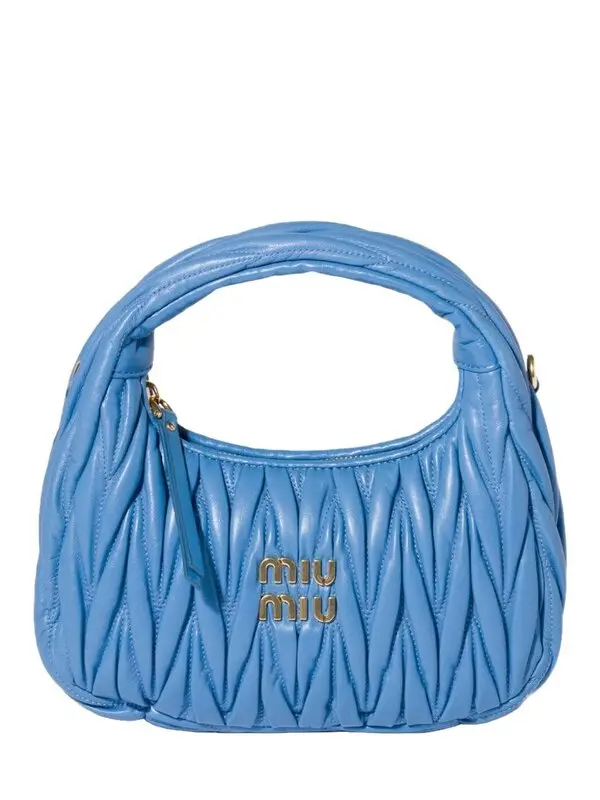 Miu Miu Wander Small Leather Hobo Bag - Multicolor