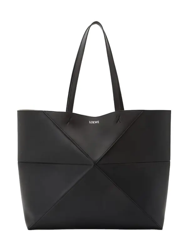 Loewe Puzzle Fold Medium Leather Tote - Multicolor