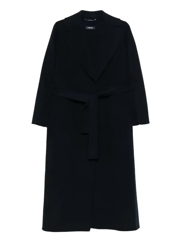 Max Mara Virgin Wool Felted Coat - Multicolor