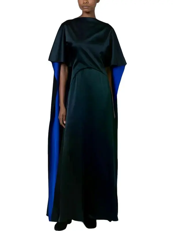 ROKSANDA Seif Cape-style Maxi Dress - Black