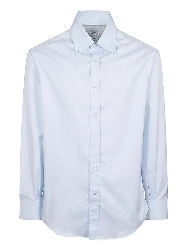 Brunello Cucinelli Cotton Shirt - Multicolor