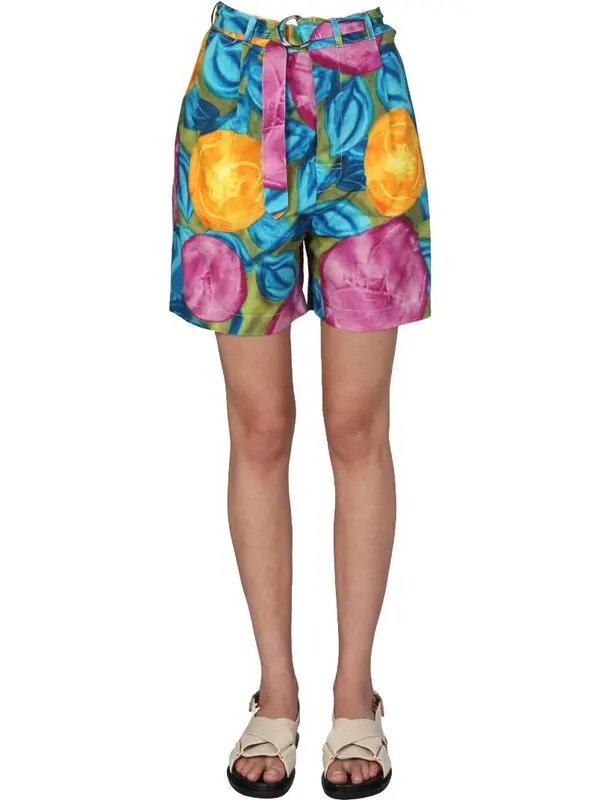 Marni Printed Bermuda Shorts - Multicolor