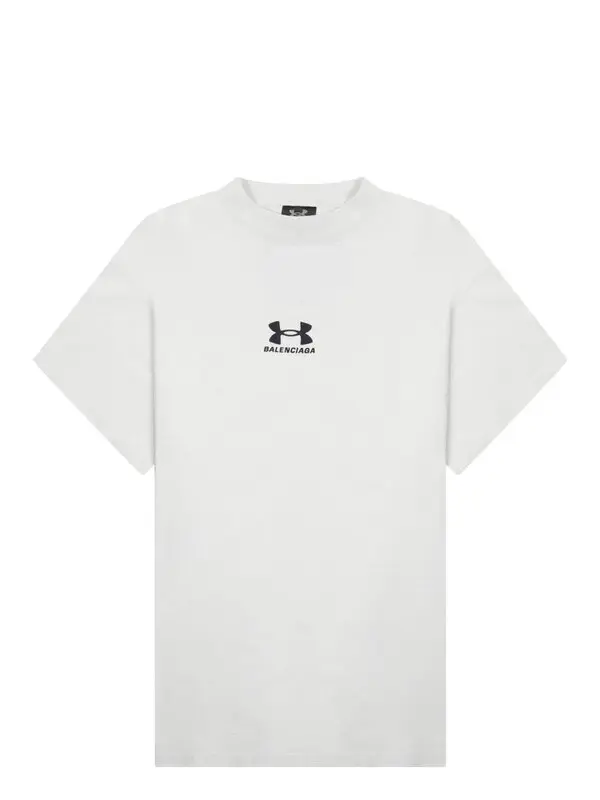 Balenciaga Oversized Cotton T-shirt - White