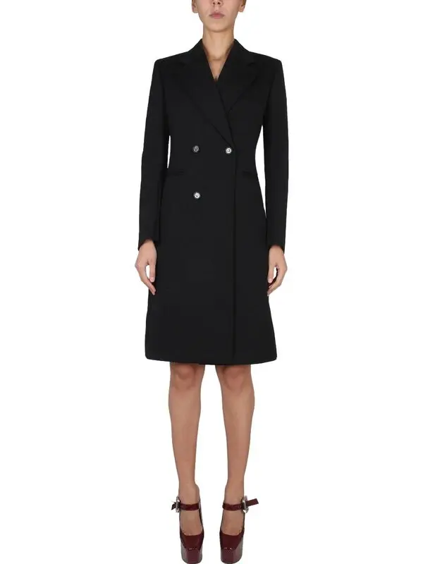Bottega Veneta Wool Coat - Black