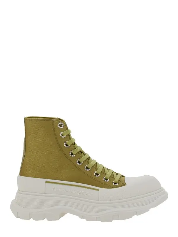 Alexander McQueen Tread Slick High Top Sneakers - Multicolor