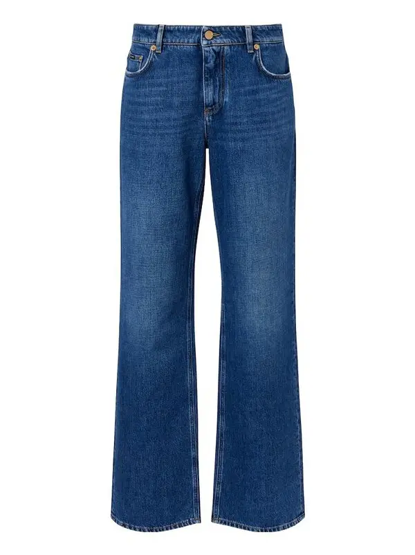 Dolce & Gabbana Wide-leg Jeans - Blue