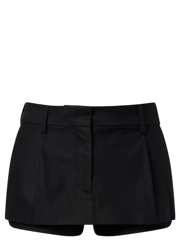 Acne Studios Cotton Skort - Black