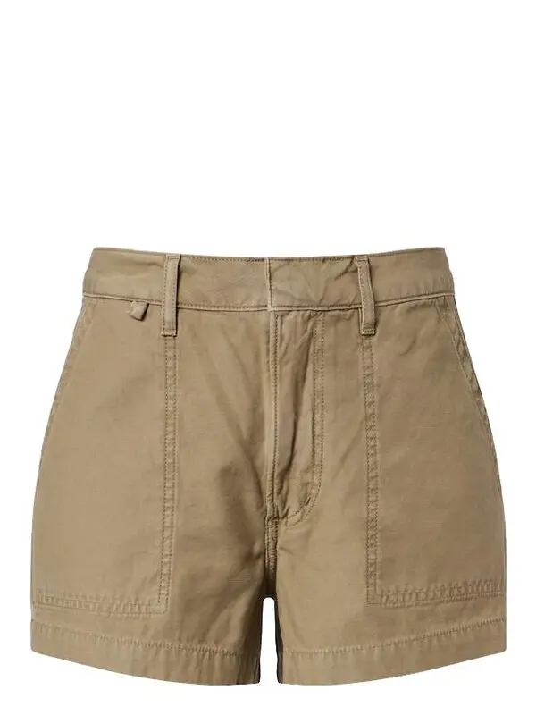 Citizens Of Humanity Marcella Cotton Twill Shorts - Green