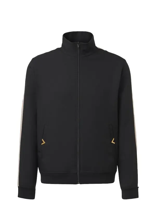 Valentino Garavani Vgold Track Jacket - Black