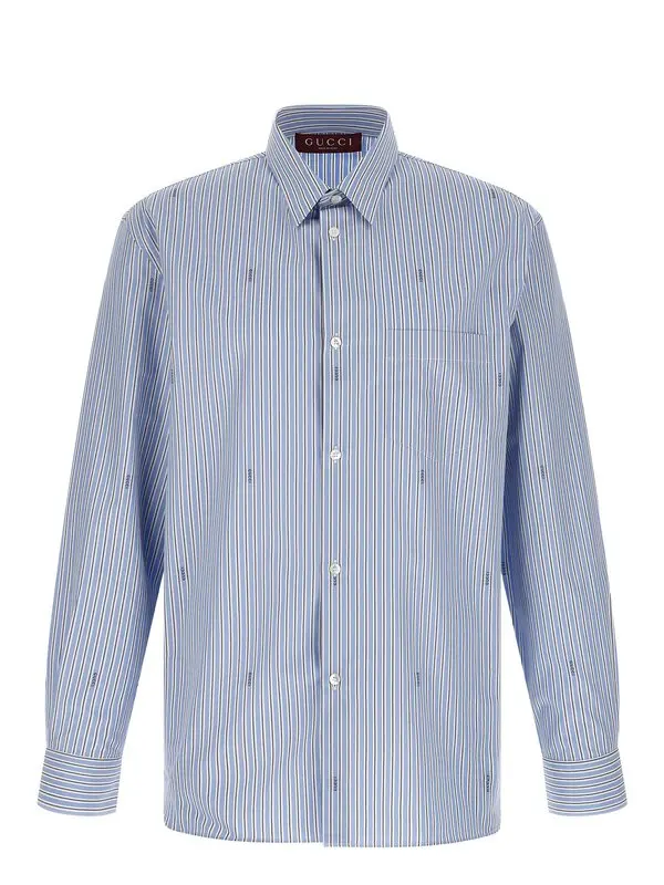 Gucci Fil Coupé Shirt - Blue