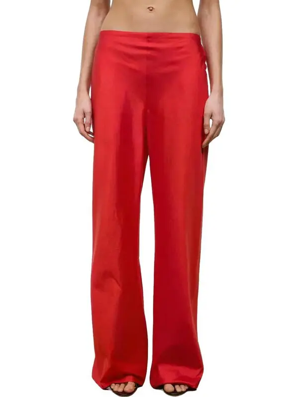 Staud Stroll Trousers - Red