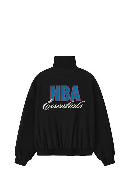 Fear Of God Nba Half Zip Track Jacket - Black