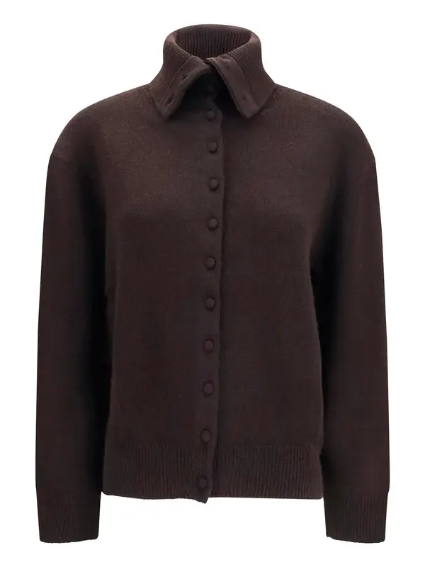 LISA YANG Denie Cashmere Cardigan - Brown