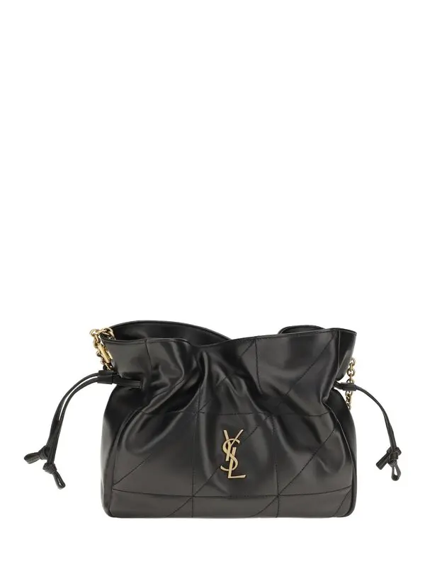 Saint Laurent Jamie Pouch With Strap - Black