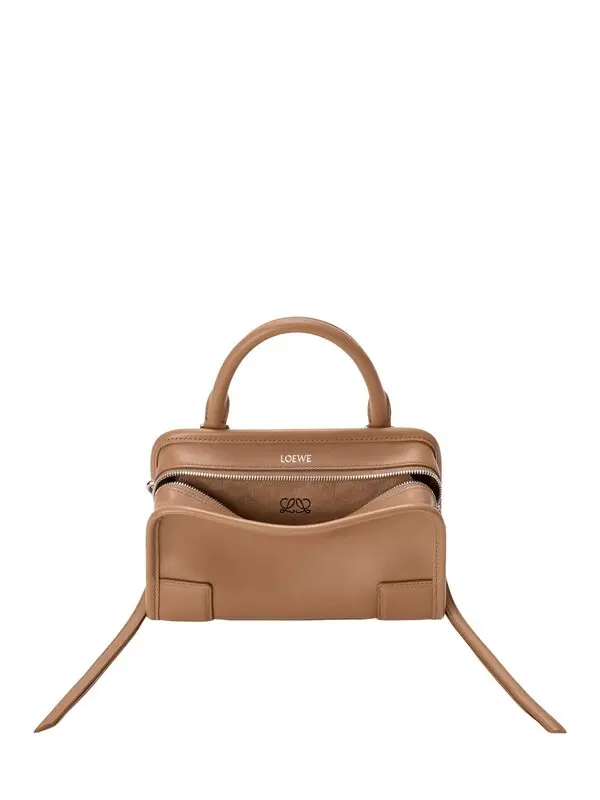 Loewe Mini Calfskin Top-handle Bag - Brown