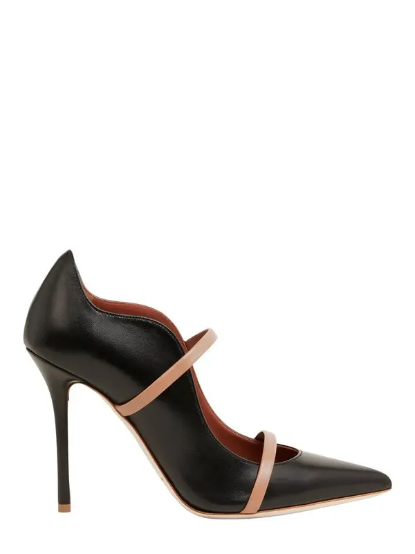 MALONE SOULIERS Leather Maureen Pumps - Black