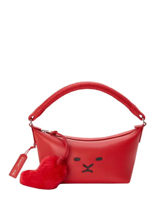 Loewe Leather Cala 180 Top Handle Bag - Red