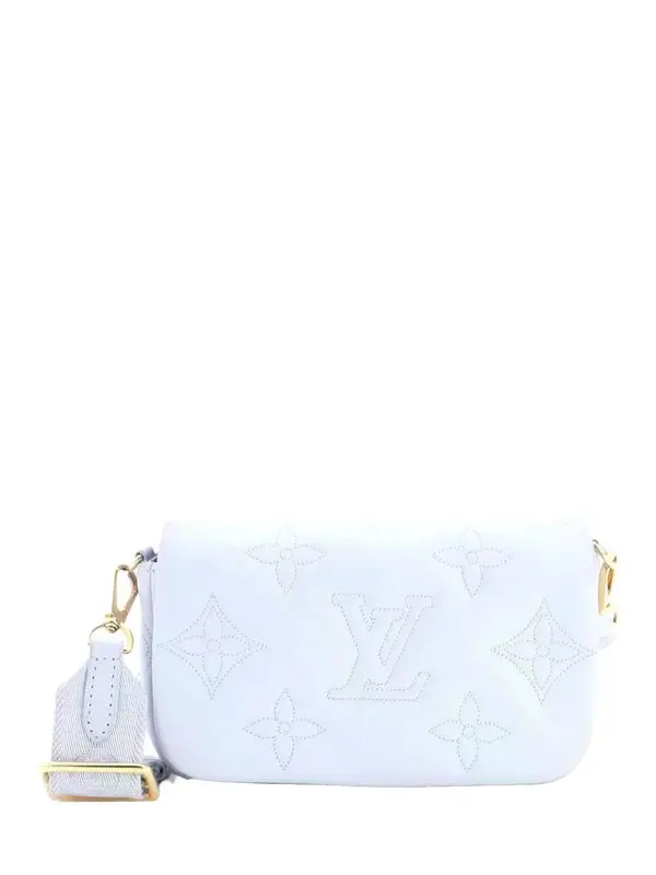 LOUIS VUITTON Bubblegram Leather Crossbody Bag - Blue