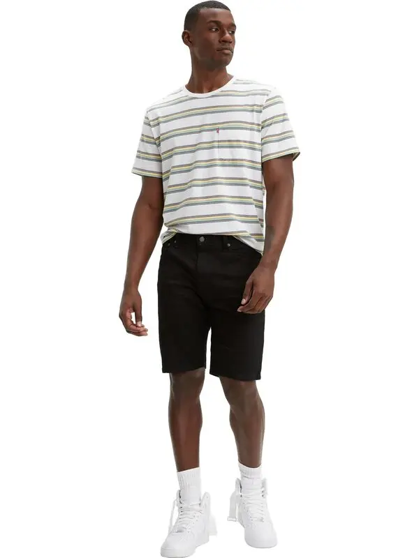 LEVI'S 505 Regular Fit 10" Shorts - Black