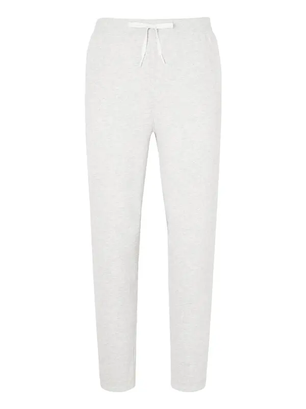 Lululemon Steady State Tapered Cotton-blend Jersey Sweatpants - Gray