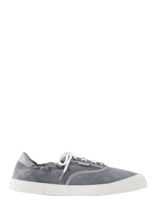 Moncler Suede Sneakers - Blue