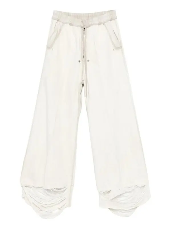 Rick Owens Loose Fit Trousers - Cream