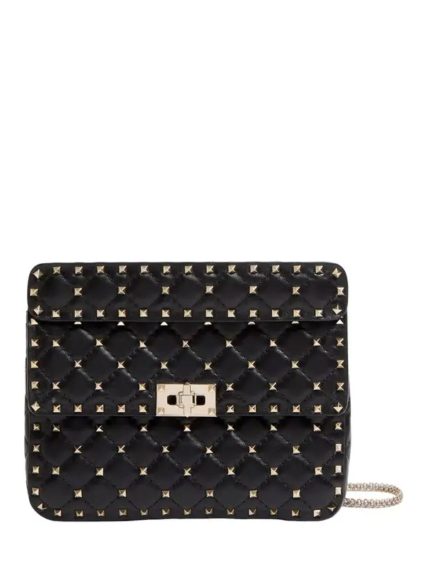 Valentino Garavani Rockstud Spike Leather Crossbody Bag - Multicolor