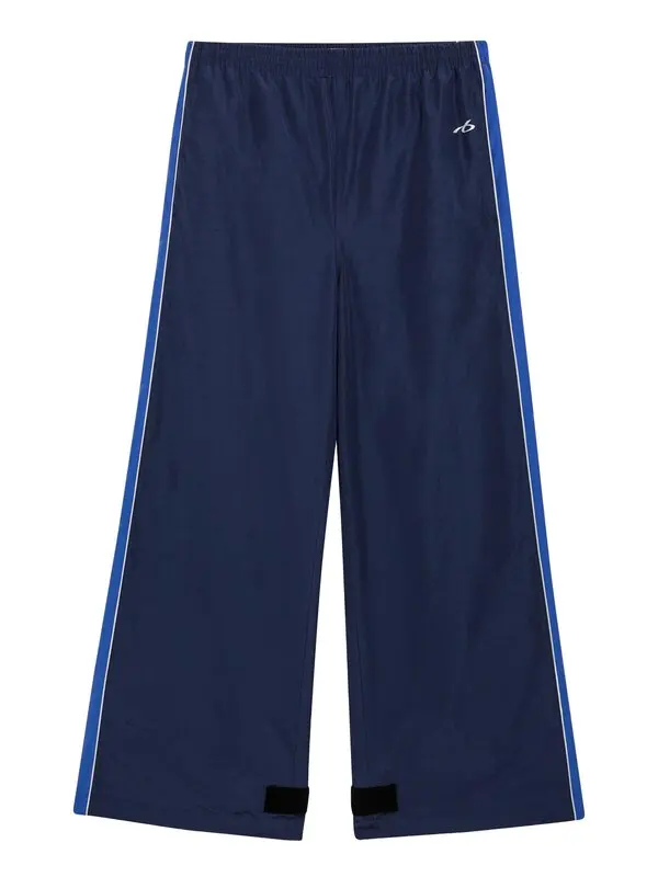 Balenciaga Cotton Blend Techwear Jogger Pants - Blue