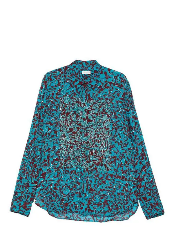 Dries Van Noten Shirts - Blue