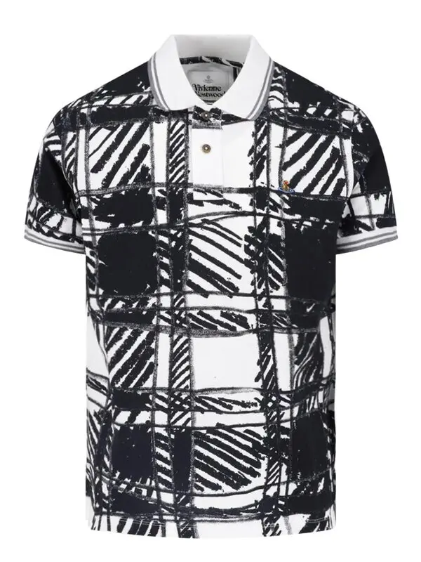 VIVIENNE WESTWOOD Polo Logo "classic - Black