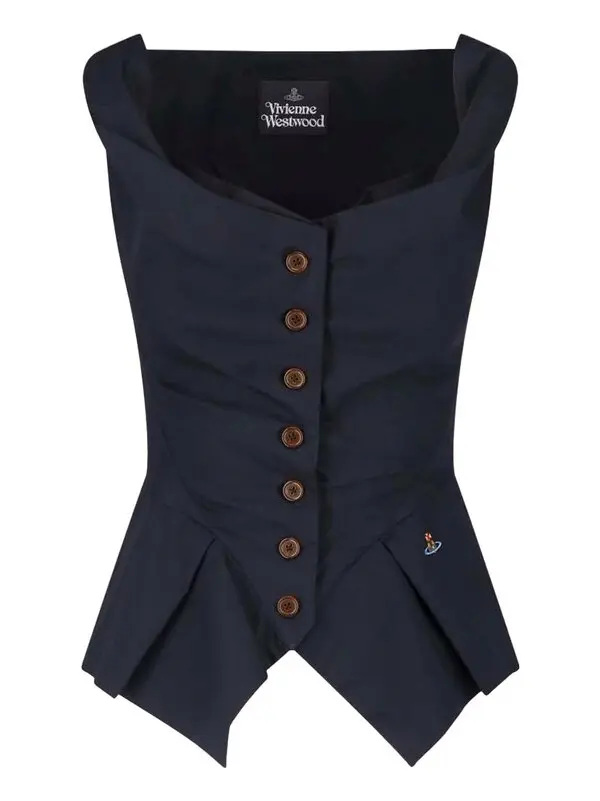 VIVIENNE WESTWOOD Monday" Top - Black