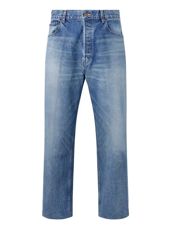 Celine Straight-leg Jeans - Blue