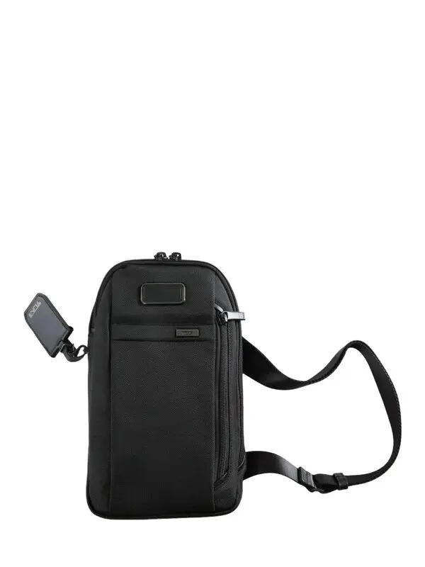 Tumi Sling Bag With Logo Plaque - Black