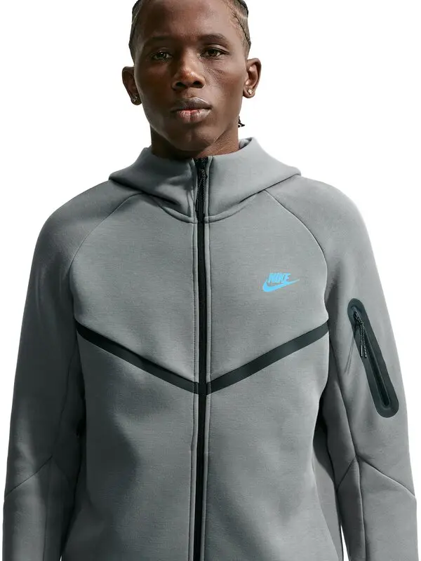 Nike Tech Fleece Windrunner Full-zip Jacket - Grey