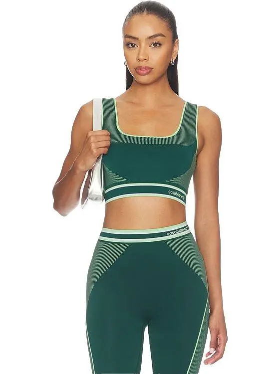 Casablanca Seamless Bralette - Green