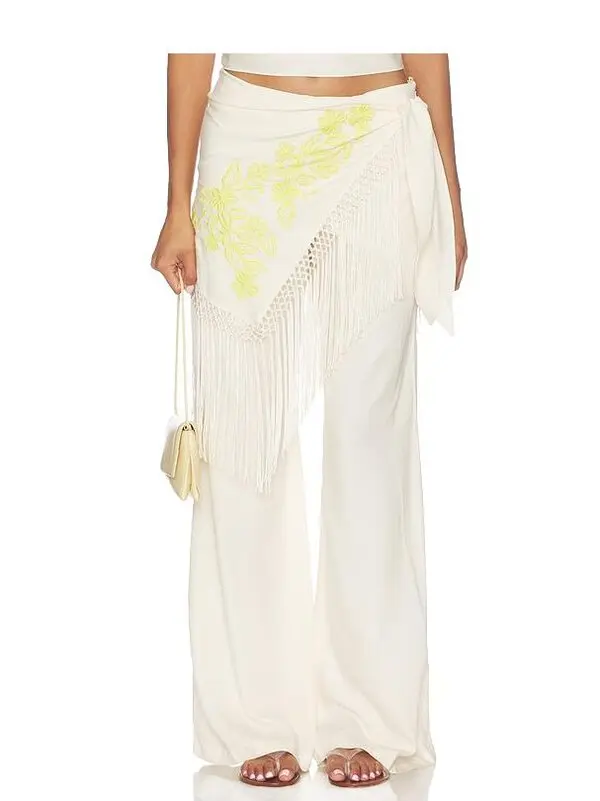 Amanda Uprichard Calandra Pants In . Also - Neutral
