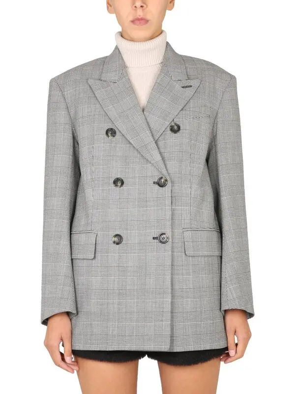 Max Mara Double-breasted Jacket - Black