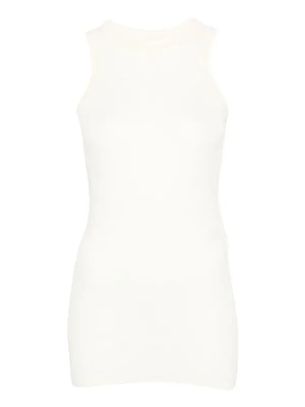 Phoebe Philo Ribbed Tank Top - Multicolor
